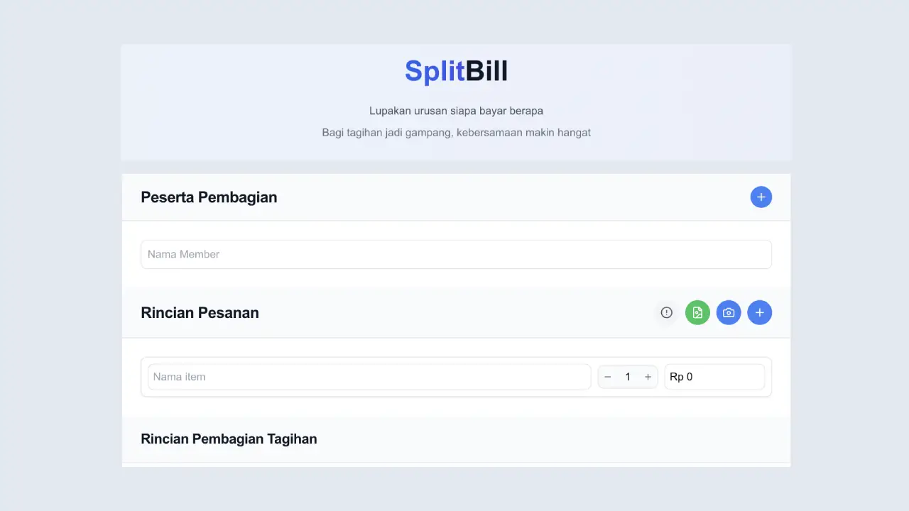 Split Bill Online: Solusi Mudah Membagi Tagihan